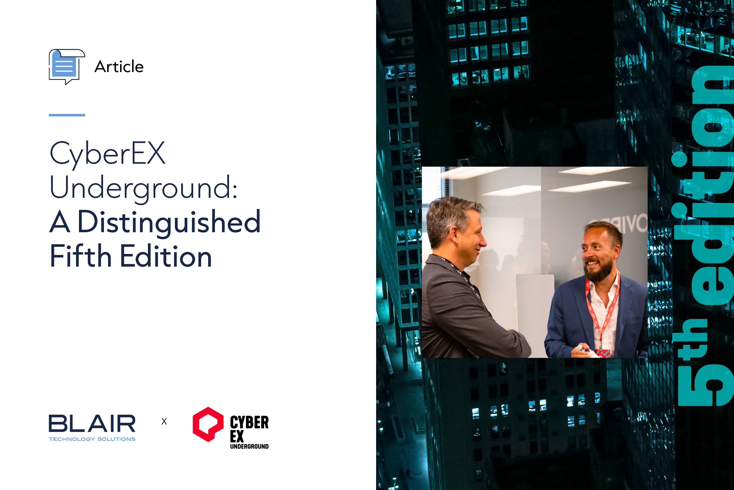 CyberEX Underground: A Distinguished Fifth Edition