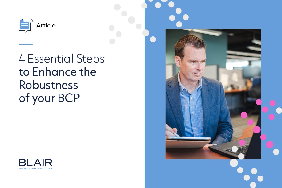 4 Essential Steps to Enhance the Robustness of your BCP